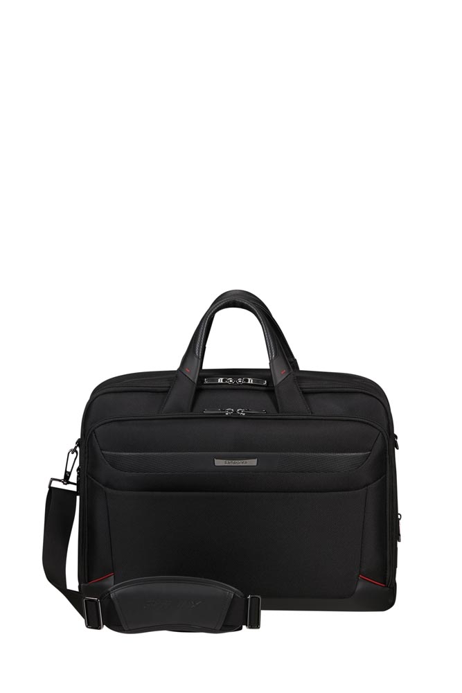 Samsonite PRO DLX 6 Bailhandle 17.3" Exp Black